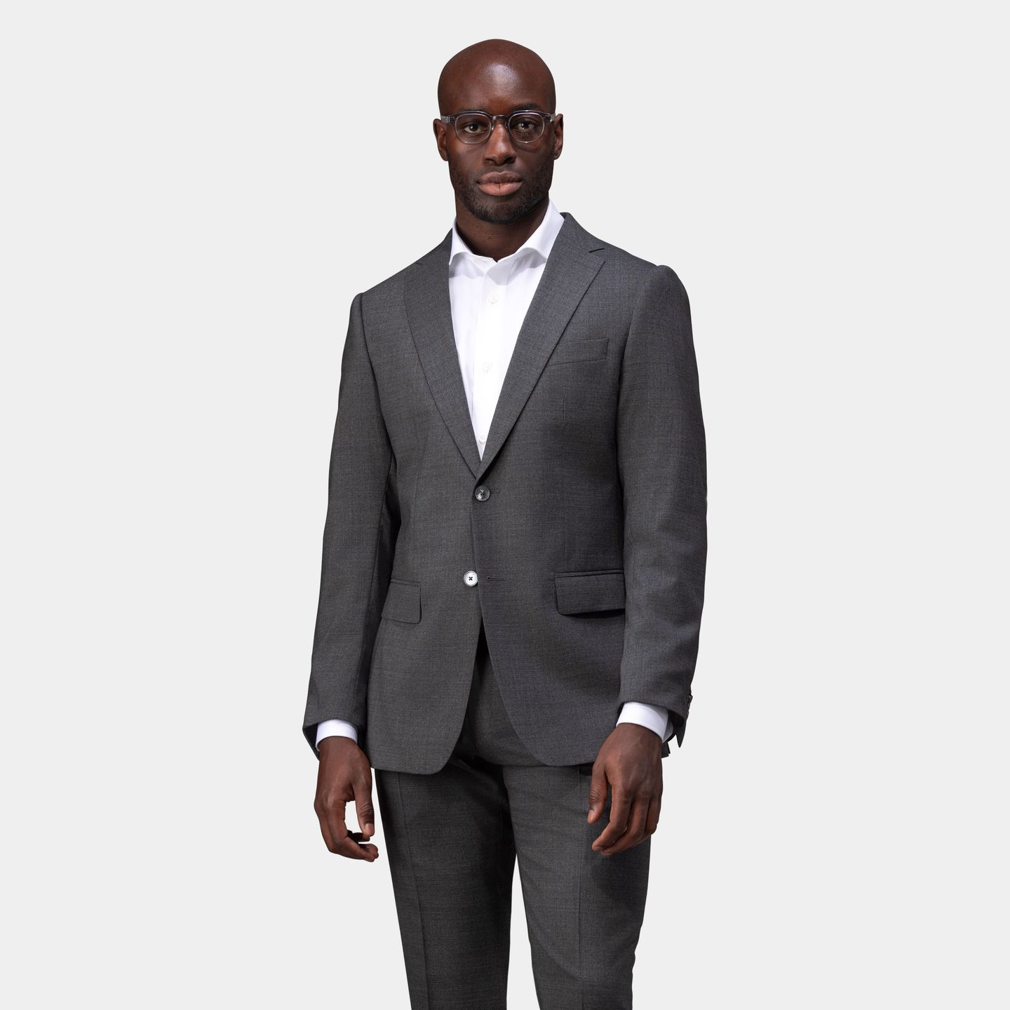 Dark gray two-piece suit | Tailor Store®