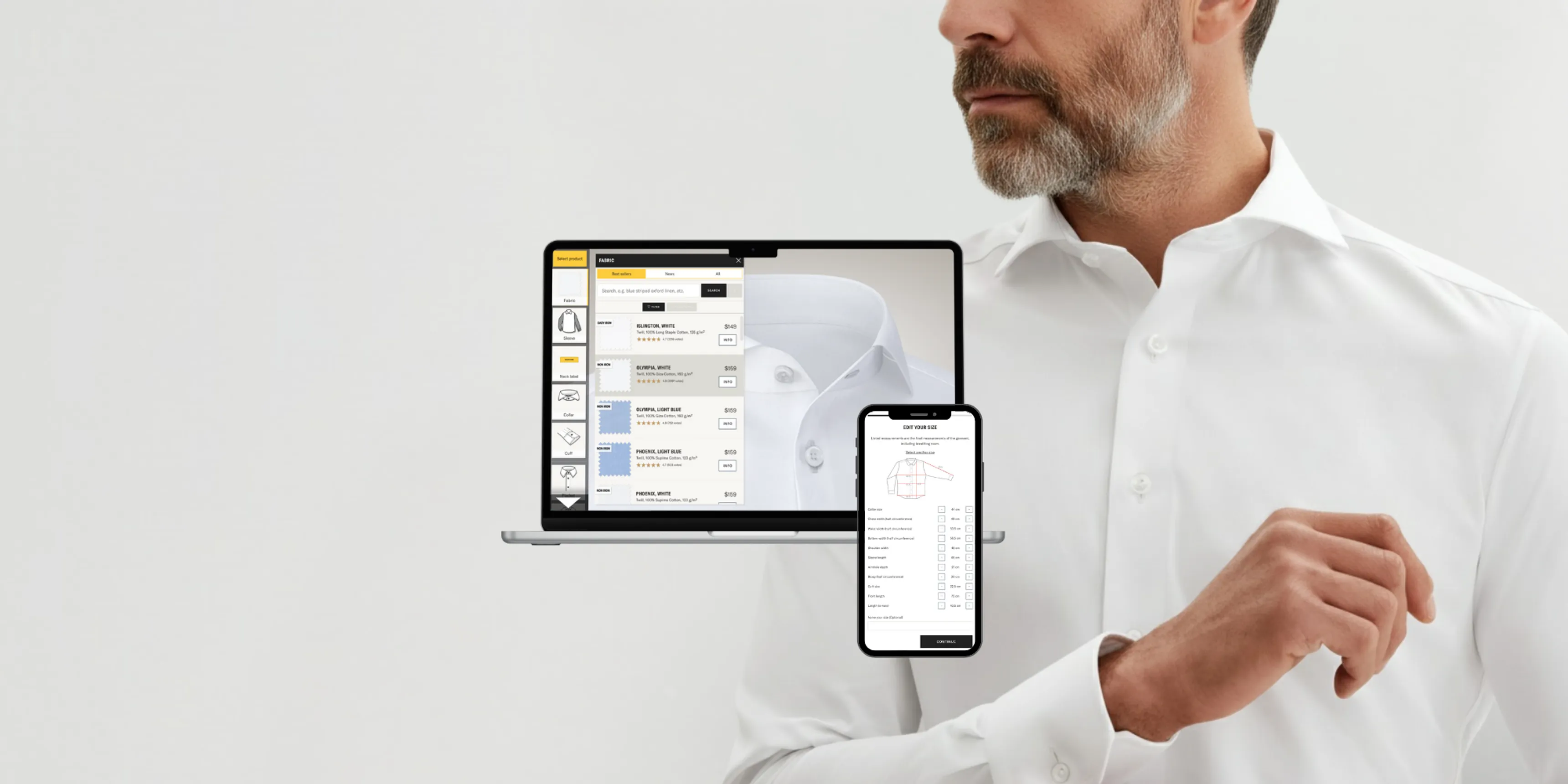 Custom-made dress shirts and more | starting at $79 | Tailor Store®