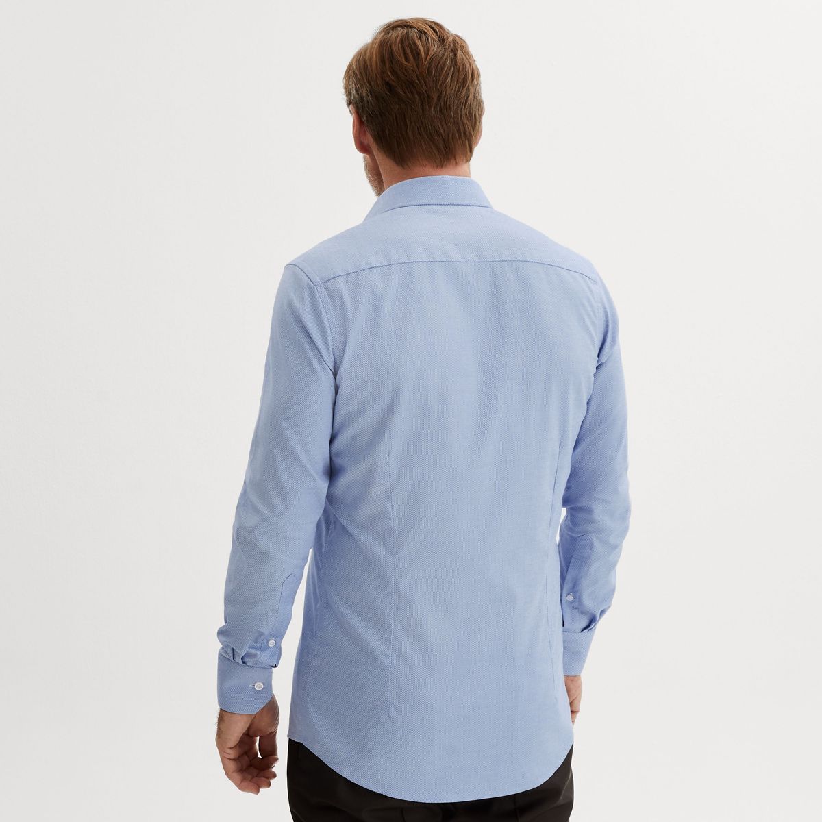Light blue shirt with stretch | Tailor Store®