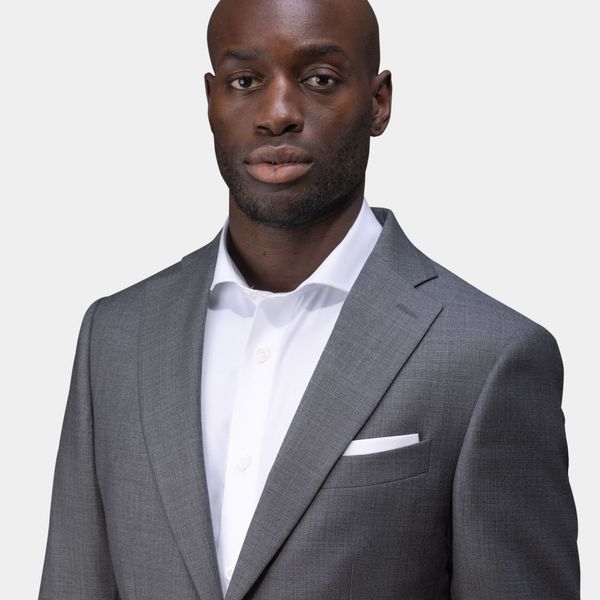Silver gray suit jacket | Tailor Store®