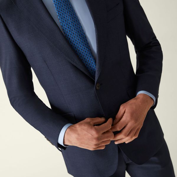 Dark navy two-piece suit | Tailor Store®